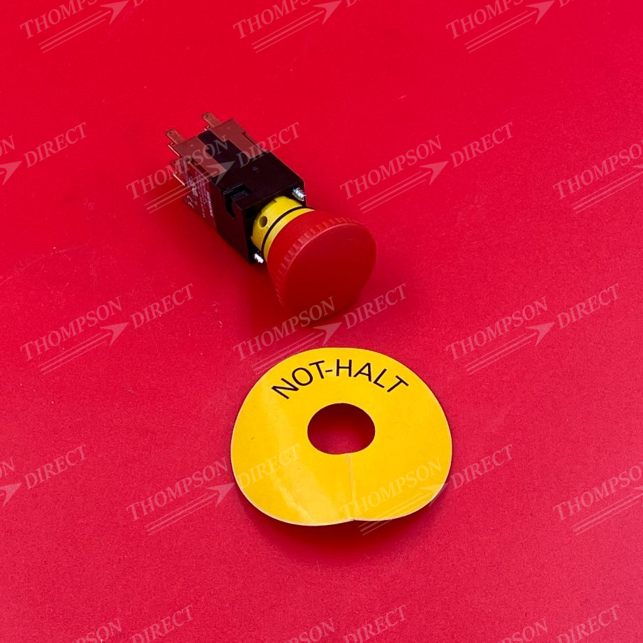E-STOP SWITCH Emergency Mushroom Switch – Thompson Direct